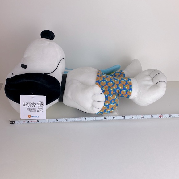 Peanuts | Toys | Hawaii Surfer Snoopy With Surfboard Plush Stuffed Toy ...